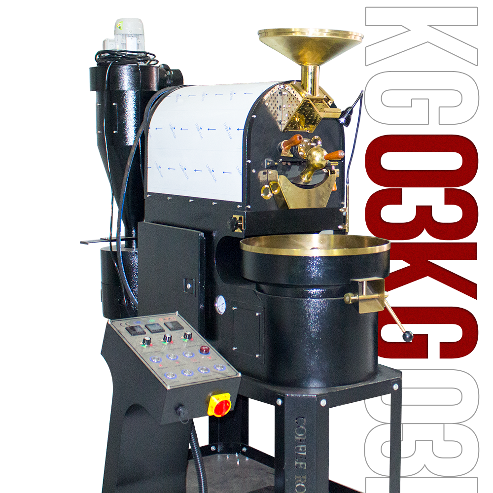 Coffee roaster machine 03kg - VNR BRO03 double drum