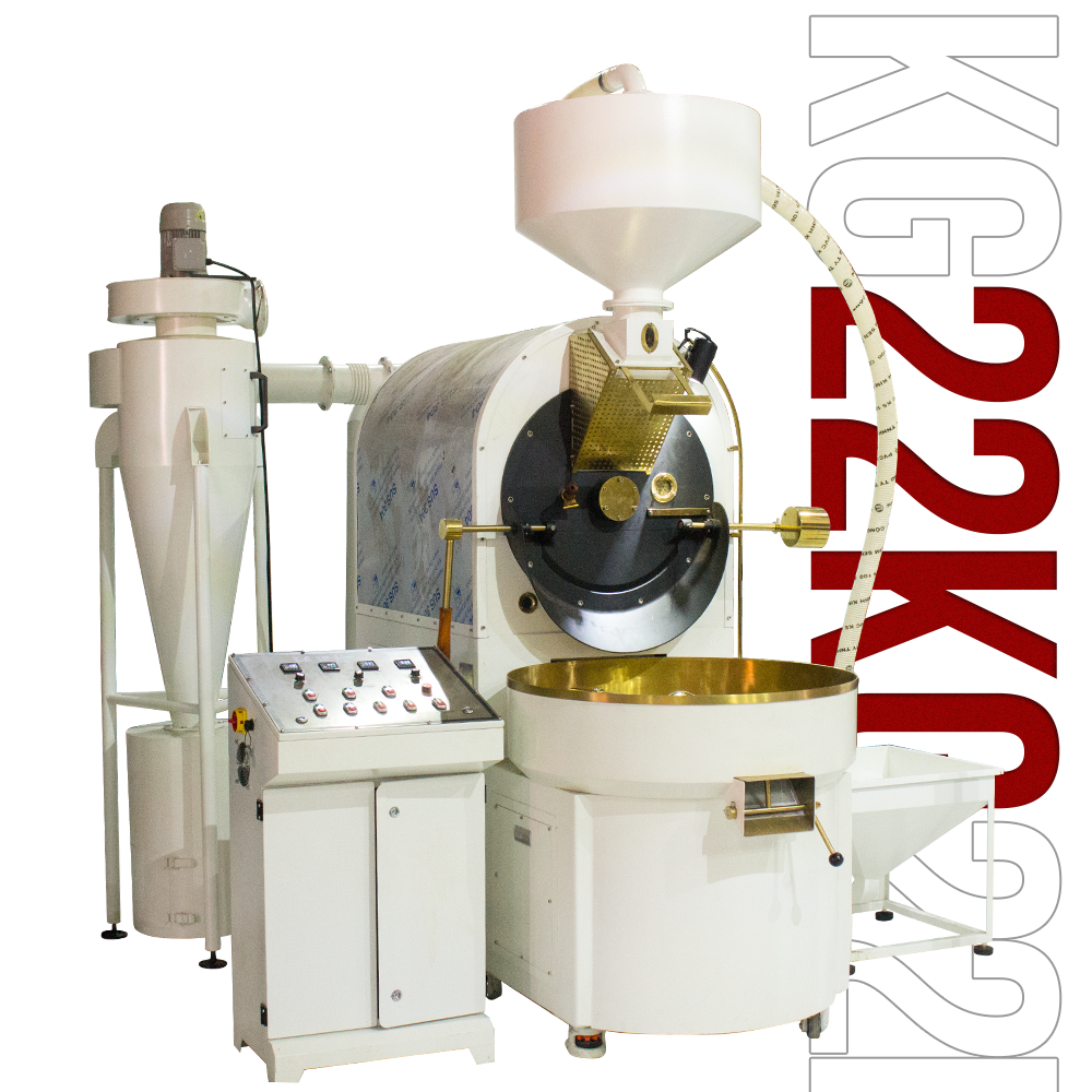 Coffee roaster machine 22kg - VNR BRO22 double drum