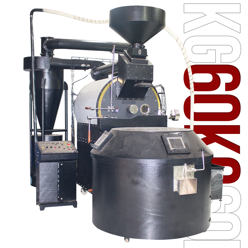 Coffee roaster machine 60kg - VNR BRO60 double drum