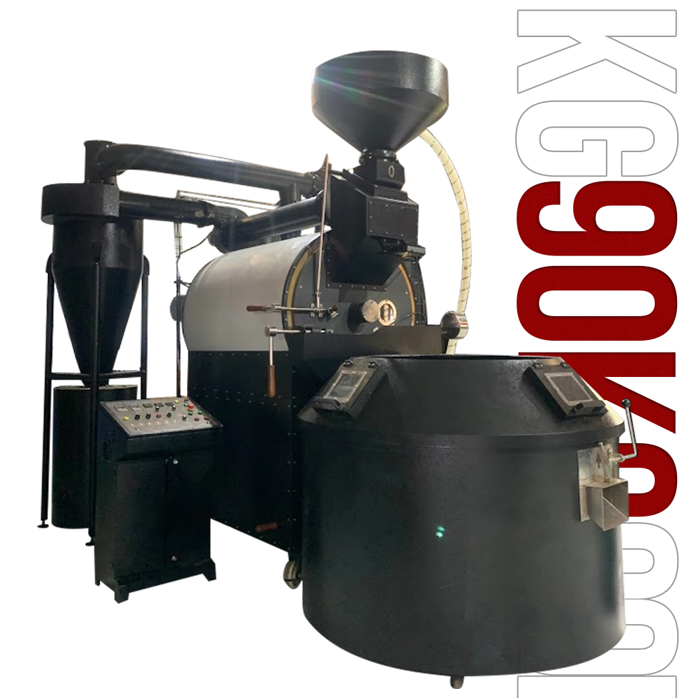 Coffee roaster machine 90kg - VNR BRO90 double drum